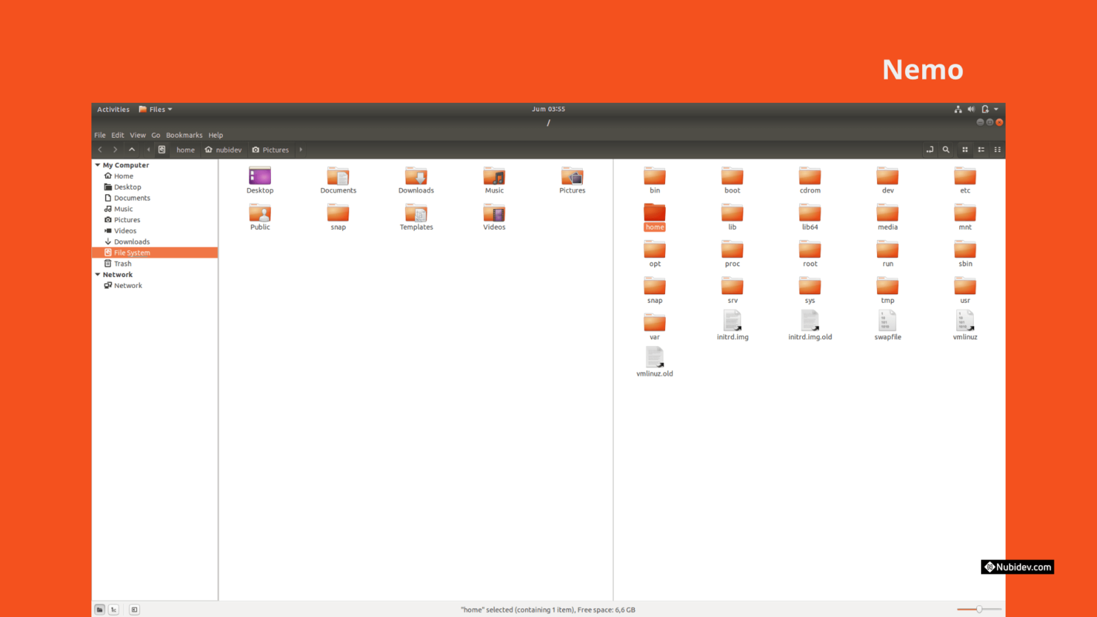 10 File Manager Keren untuk Linux - Nubidev